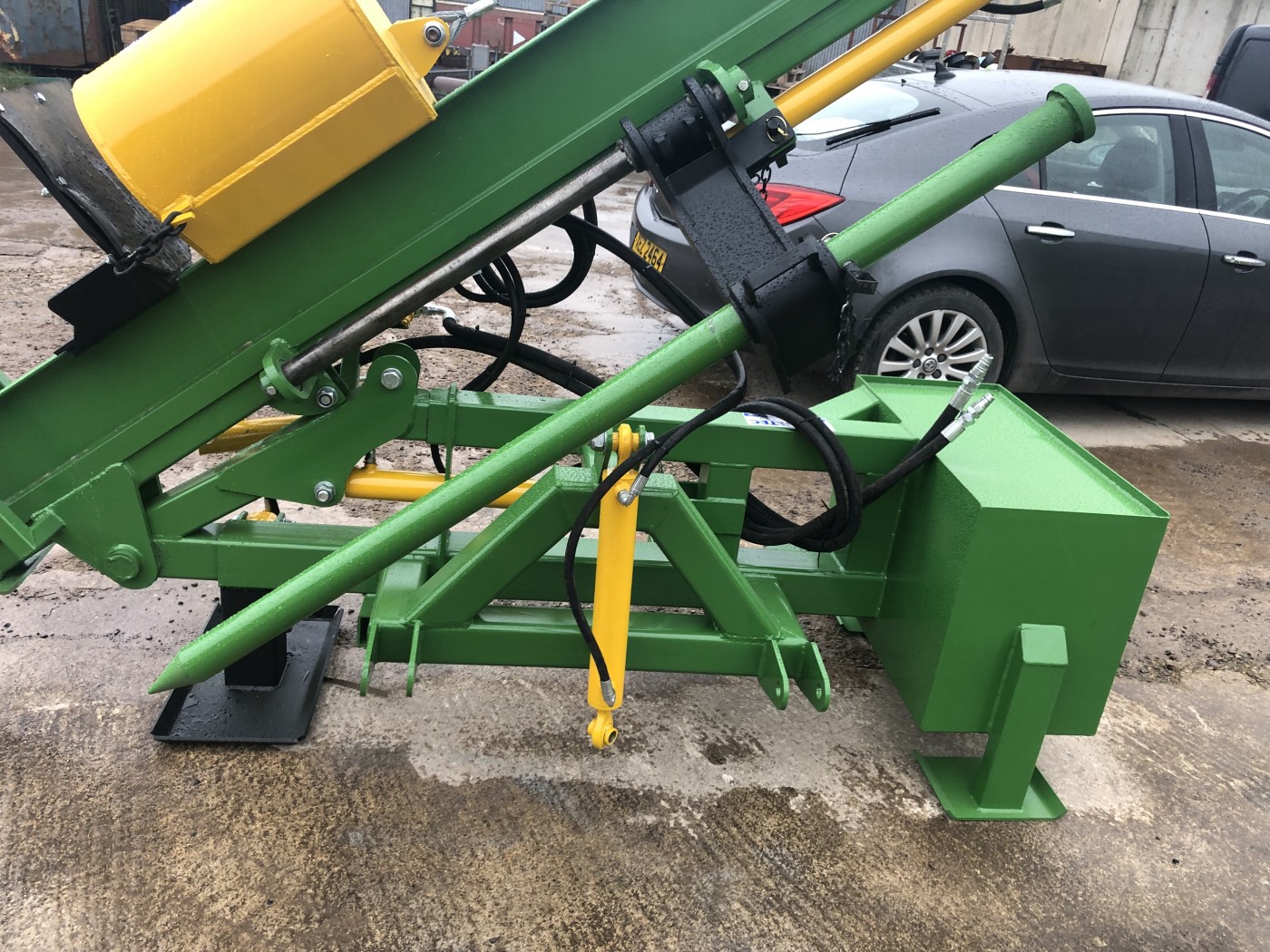 Tractor Post Driver - Telescopic Side Mast & Rock Spike (PD4-6 ...