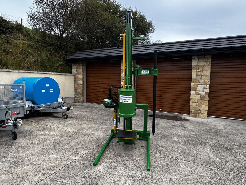 Tractor Post Driver - Side Tilt & Rock Spike (PD2-4-RS) - Multec Ltd