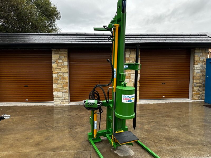 Tractor Post Driver - Side Tilt & Rock Spike (PD2-4-RS) - Multec Ltd