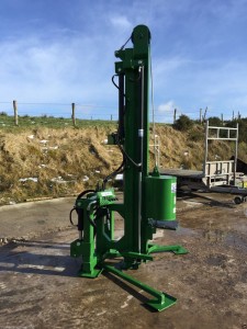 Tractor Post Driver - Side Tilt & Rock Spike (PD2-4) - Multec Ltd