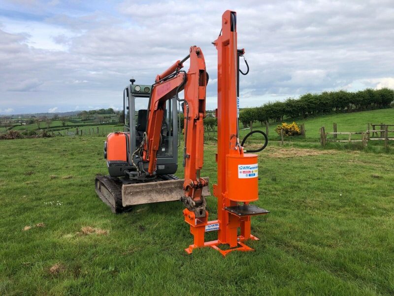 Digger Post Driver - Rigid (PD1) - Multec Ltd