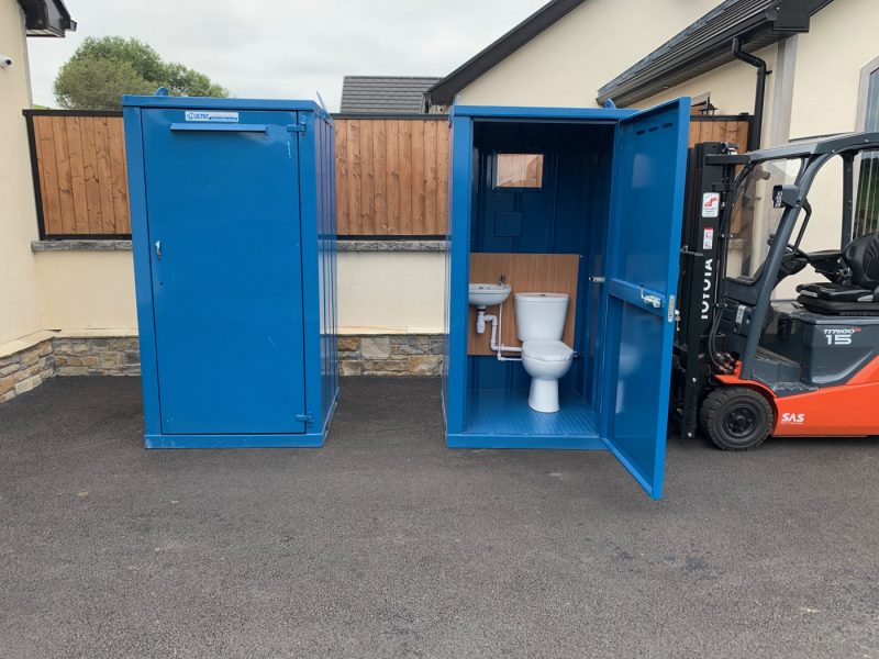 Steel Portable Toilets (Single Unit) - Multec Ltd