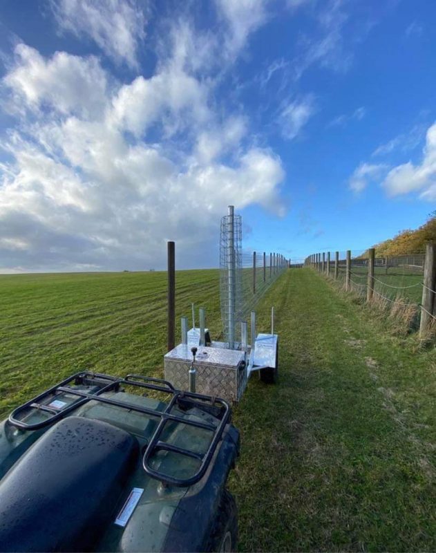 Professional Quad Fencing Trailer - Multec Ltd