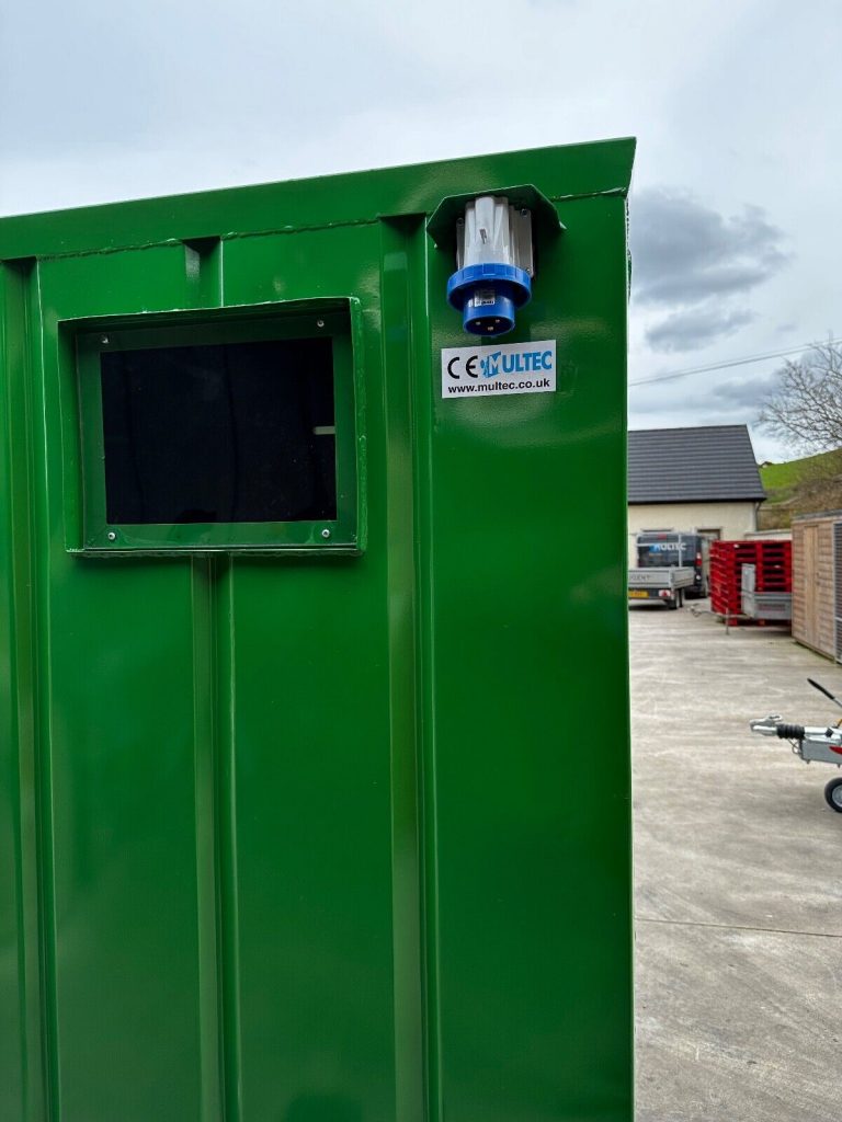 Steel Portable Toilets (Double Unit) - Multec Ltd