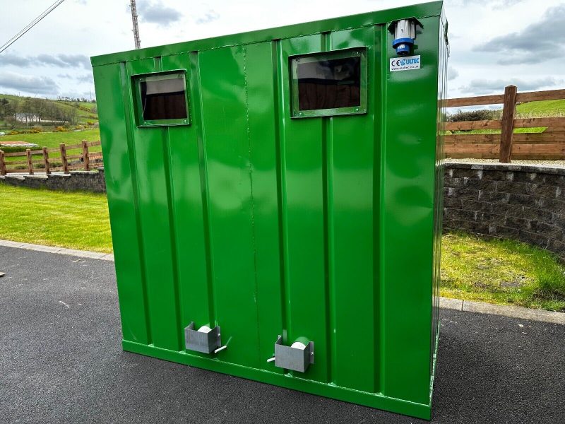 Steel Portable Toilets (Double Unit) - Multec Ltd