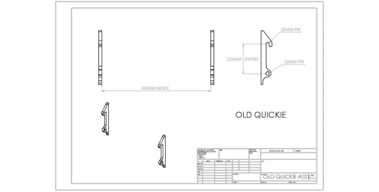 Old Quicke Loader Brackets (Pre Euro 8) - Multec Ltd