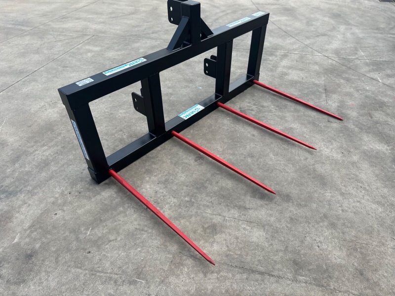 HD Double Bale Spike (Tractor Mounted 3PL) - Multec Ltd