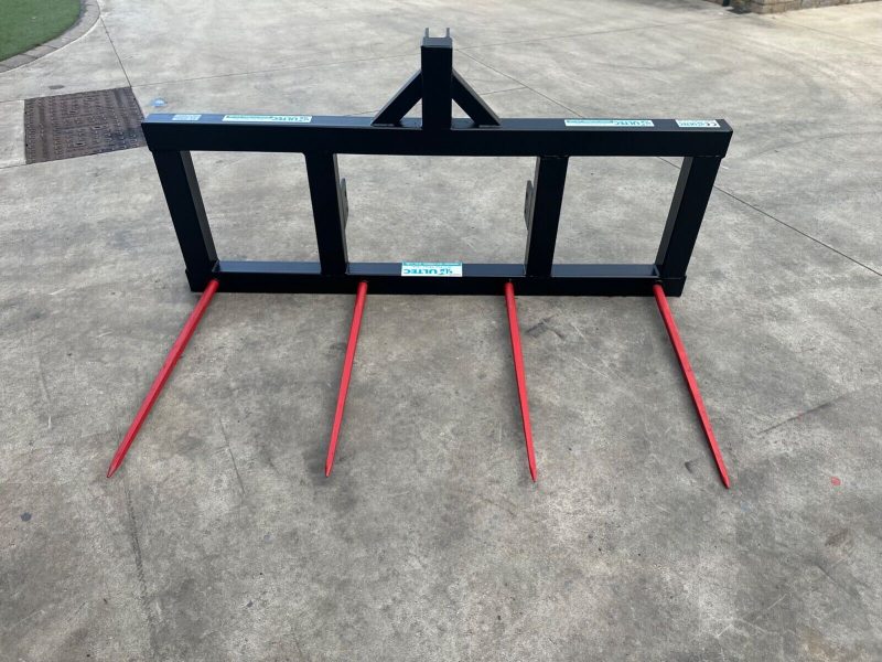 HD Double Bale Spike (Tractor Mounted 3PL) - Multec Ltd