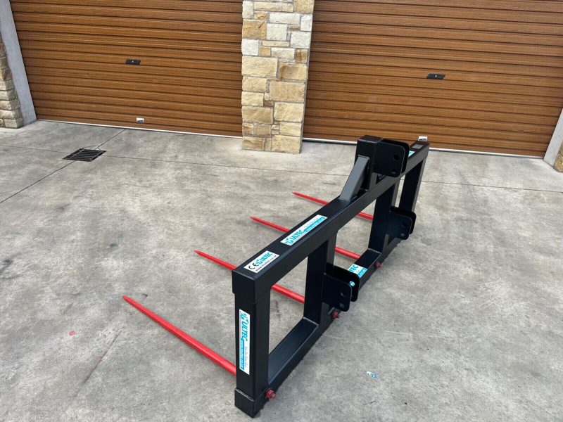 HD Double Bale Spike (Tractor Mounted 3PL) - Multec Ltd