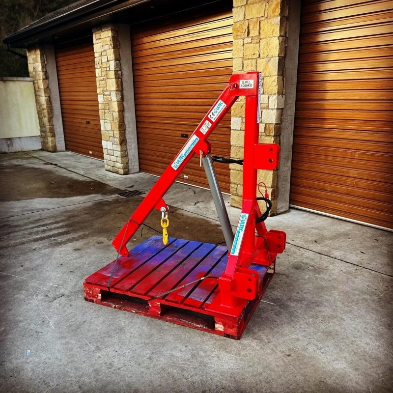 Tractor Crane Attachment - Hydraulic (SWL – 1000KG) - Multec Ltd